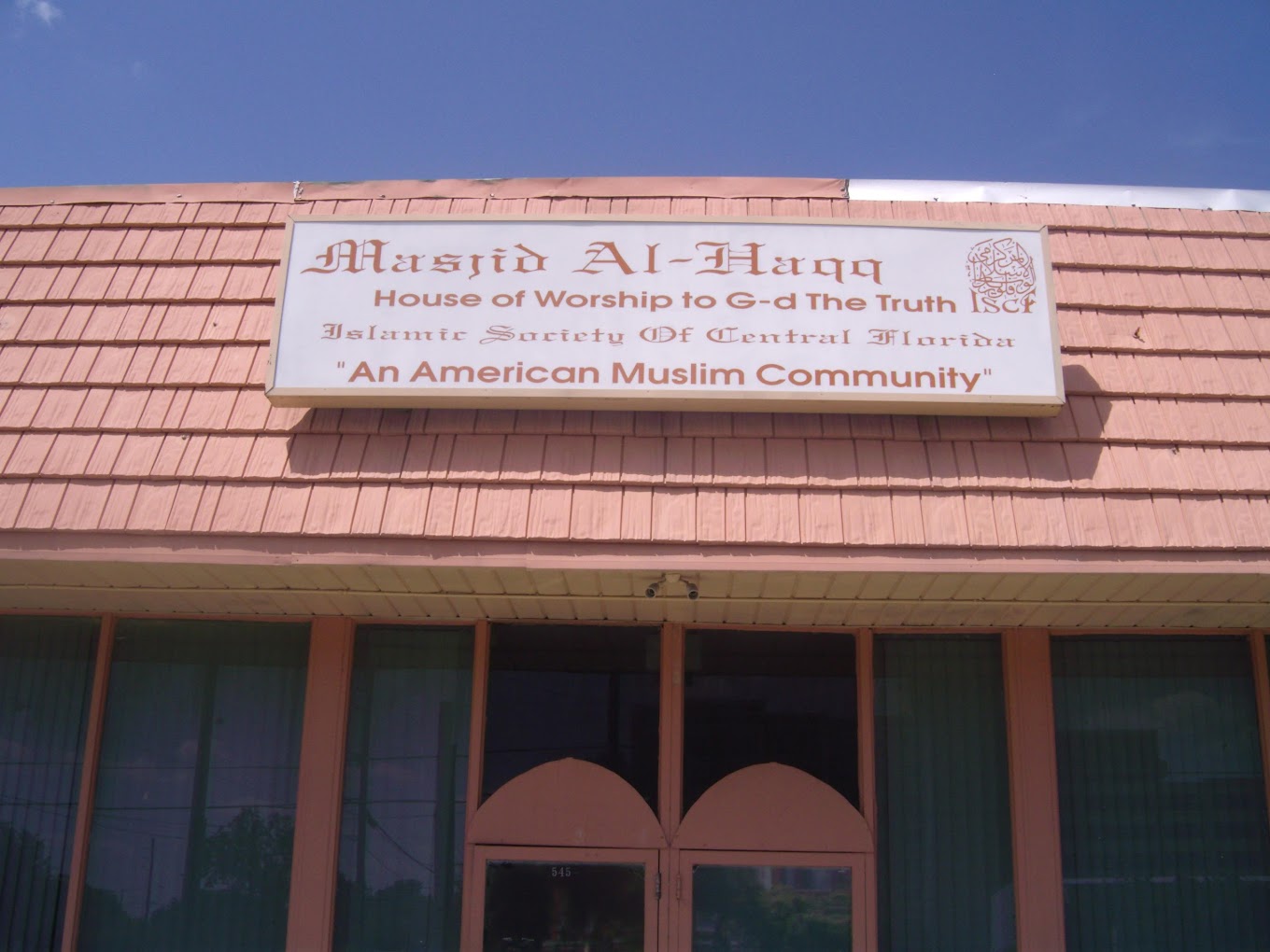 Masjid Al-Haq (Islamic Society of Central Florida) - Muslims Abroad